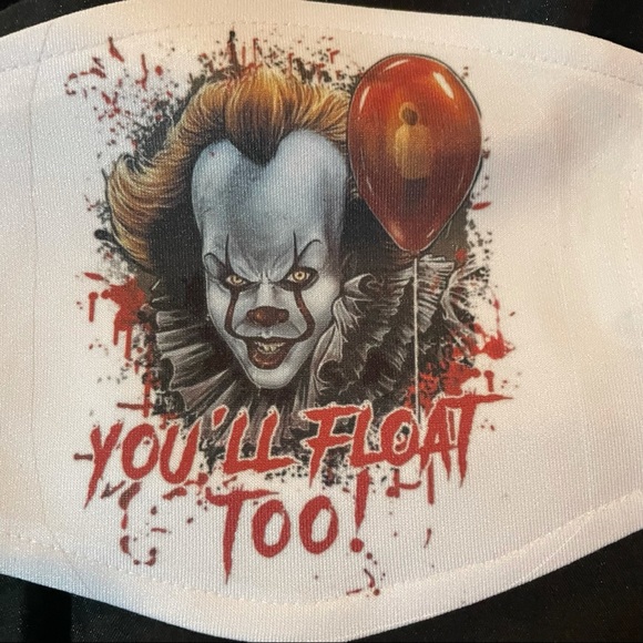 AnKPretties | Accessories | Made To Order Pennywise Face Mask | Poshmark